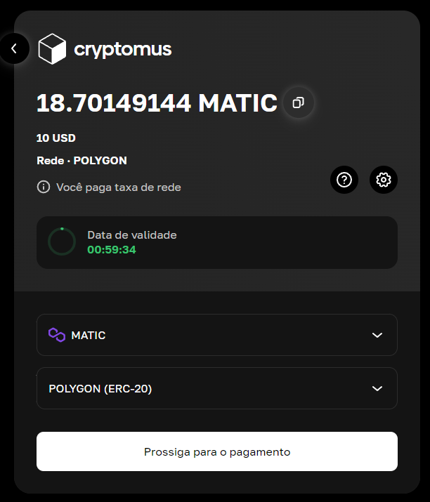 How to add funds to your account | NovaVerso/Akeron WIKI